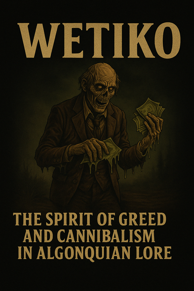 Wetiko: The Spirit of Greed and Cannibalism in Algonquian Lore – Rez Swag